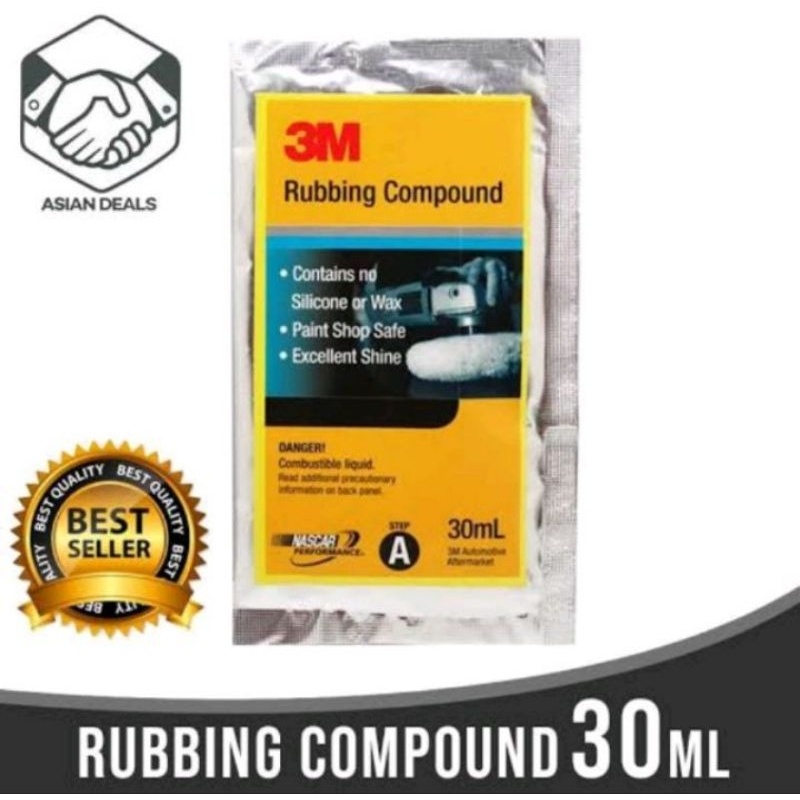 3M RUBBING COMPOUND 30ML PANLINIS PANGTANGGAL NG GASGAS SA SASAKYAN | Shopee Philippines