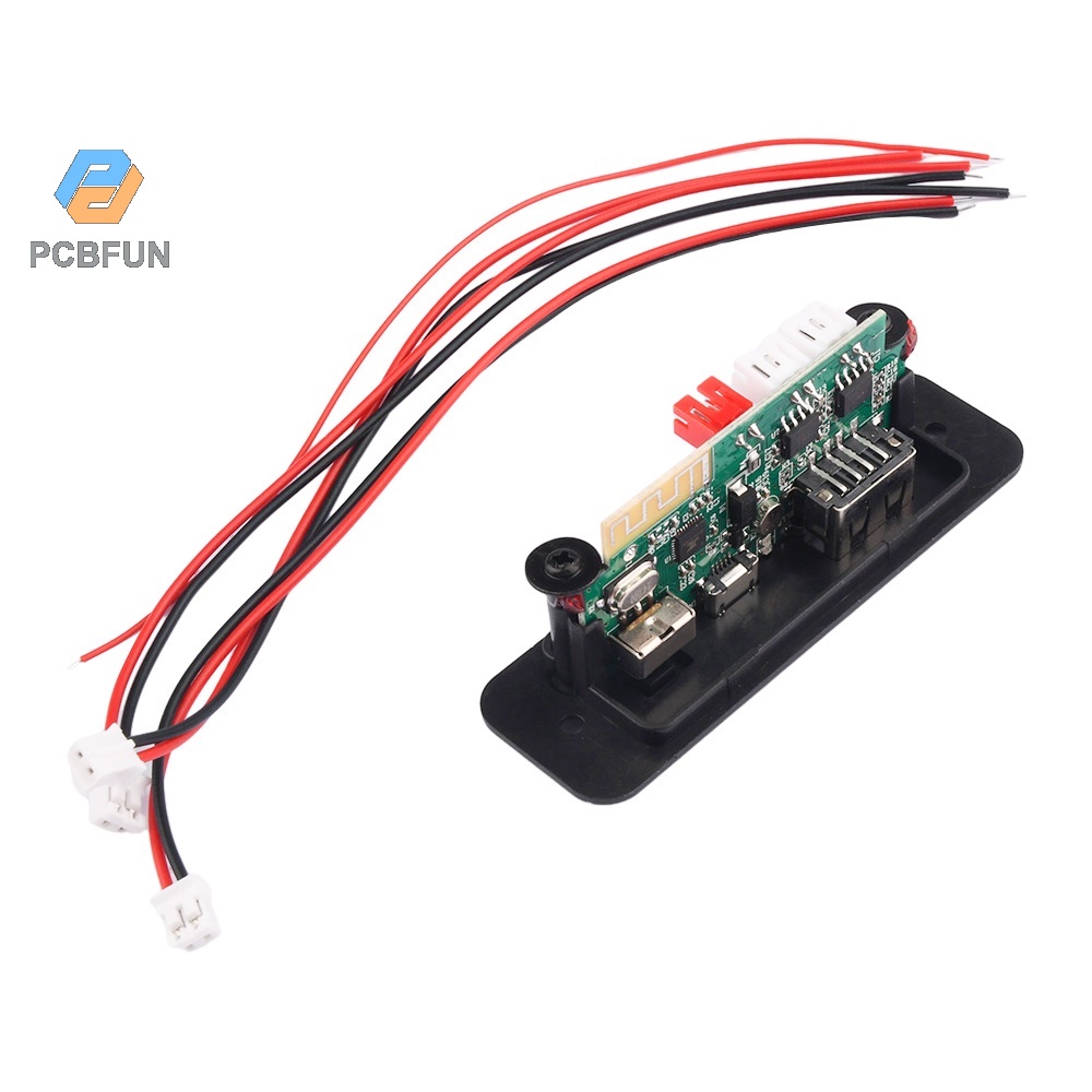 Pcbfun Dc5v Power Supply Amplifier Board Bluetooth 5 0 Mp3 Player 2 3w Decoding Board Speaker