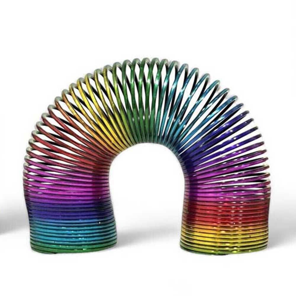 15cm Colorful Rainbow Coil Rainbow Magic Spring Fun Toy for Children Of ...