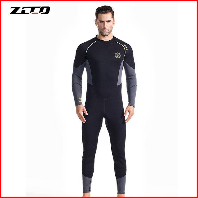 Ready Stock Zcco 1 5mm Neoprene Diving Suit Mens Clothing Ykk Zipper