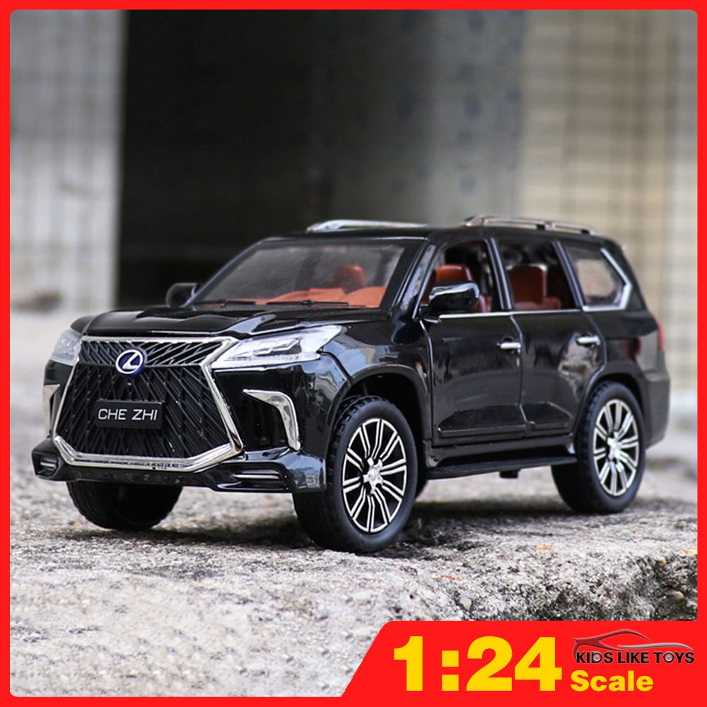 KLT 1:24 Lexus LX570 Suv Metal Alloy Toys Car Model Diecast Vehicle For ...