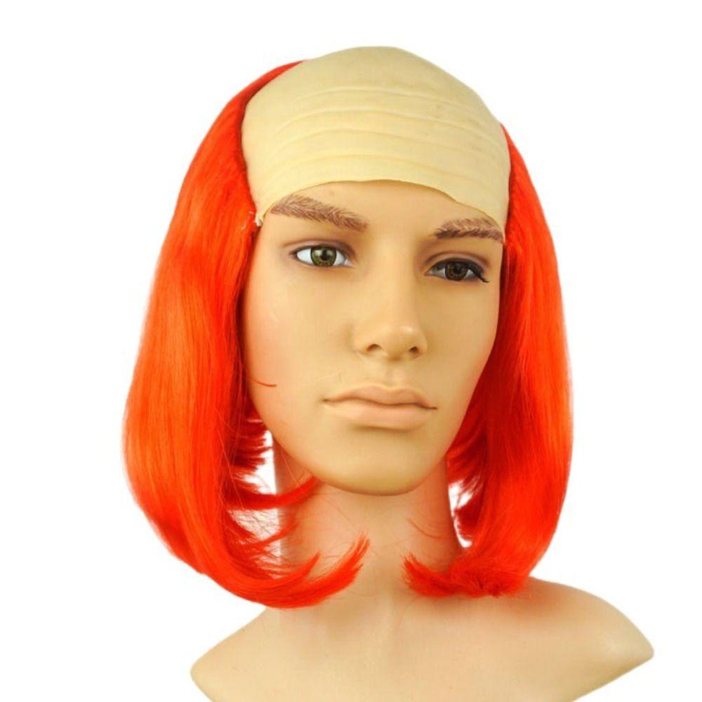 RALPH1 Funny Bald Wig, Props Straight Old Man Bald Wig, April Fool's ...