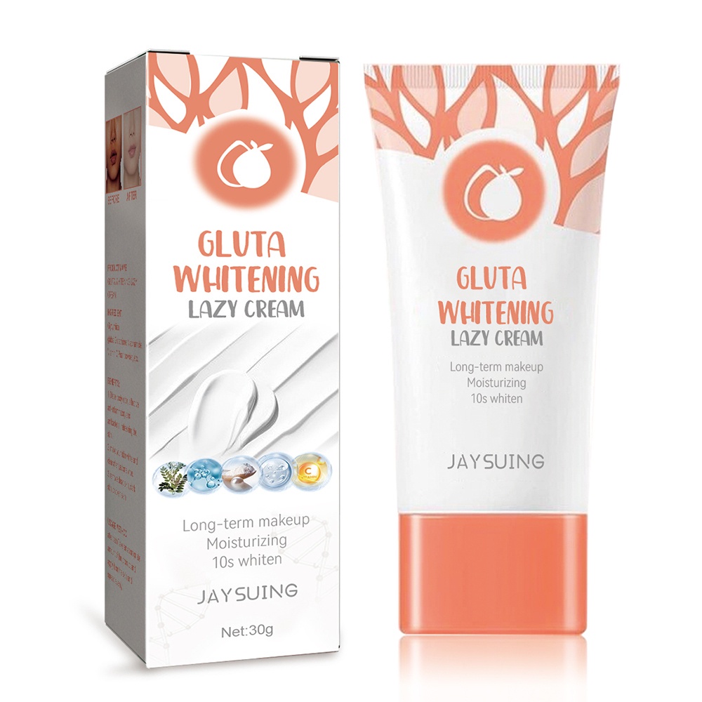 Jaysuing Gluta Whitening Lazy Cream Strong Removal Dark Spot Whitening ...