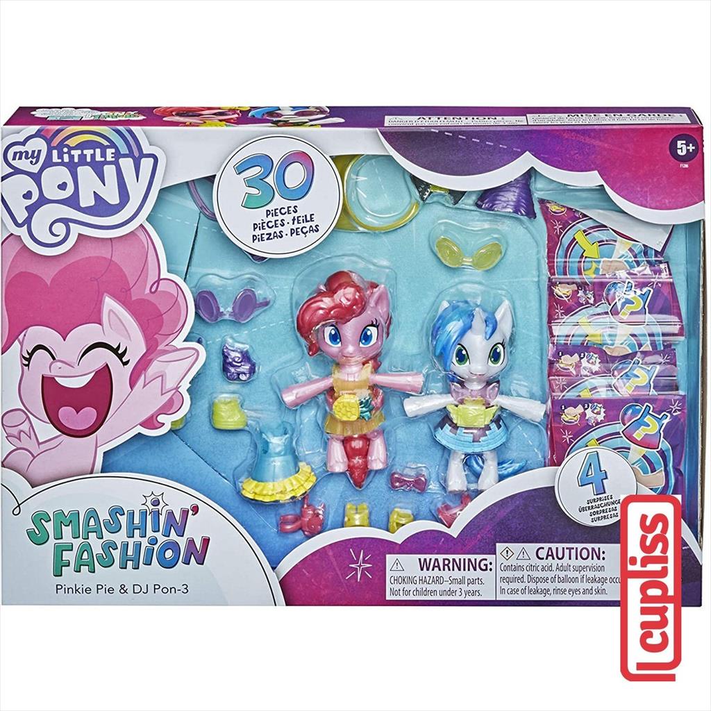 Hasbro Original My Little Pony F1286 Smashin Fashion Pinkie Pie and DJ ...