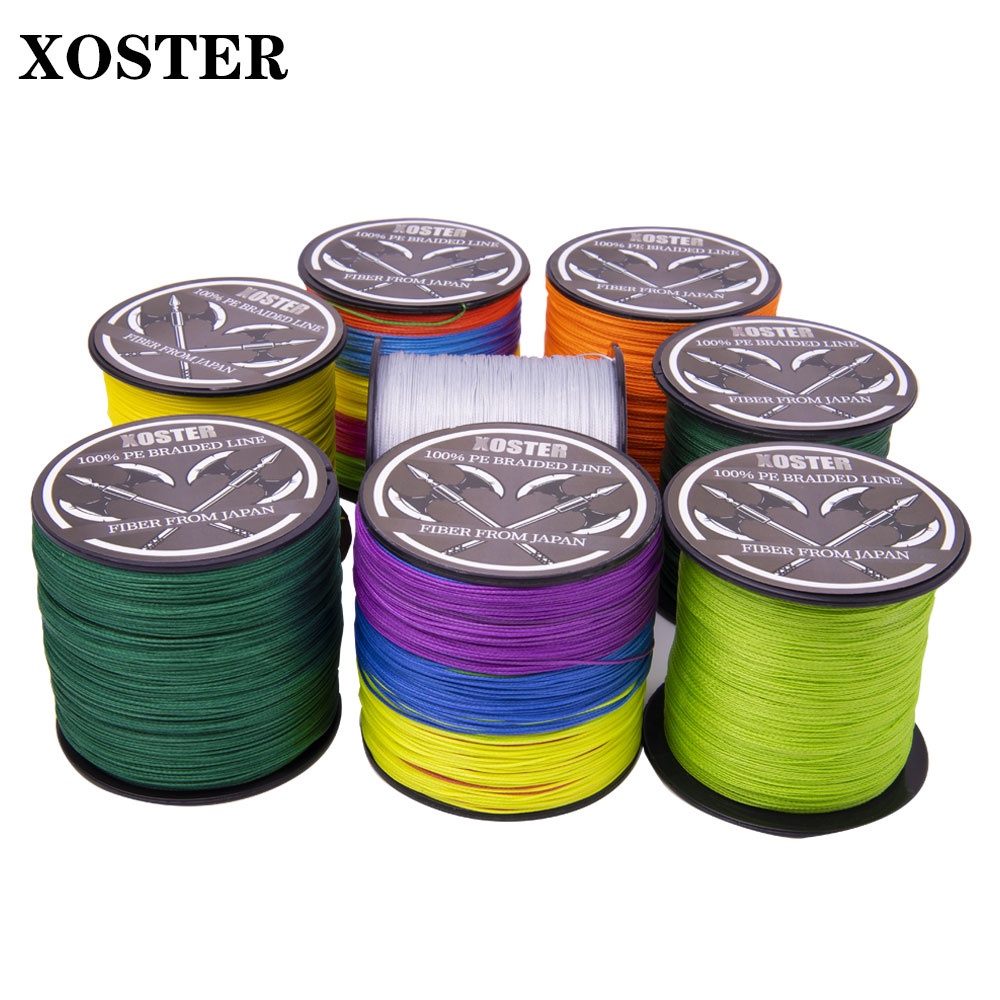XOSTER Fishing Line Daiwa 8 Strands Wire Fishing Rod Rope 300m Japan ...