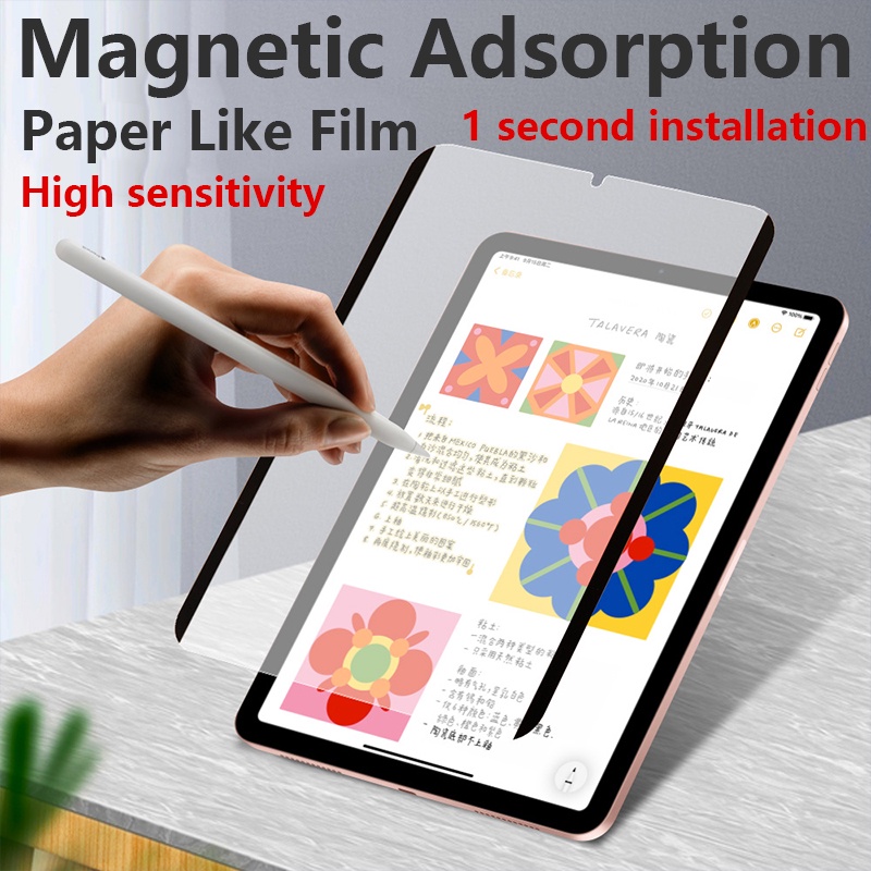 Paper Like screen film for 2022 ipad pro 11 screen protector air 5 4 10 ...