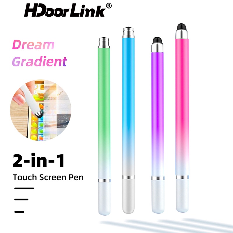 HdoorLink Universal Stylus Pen Gradient Color Touch Screen Pencil ...