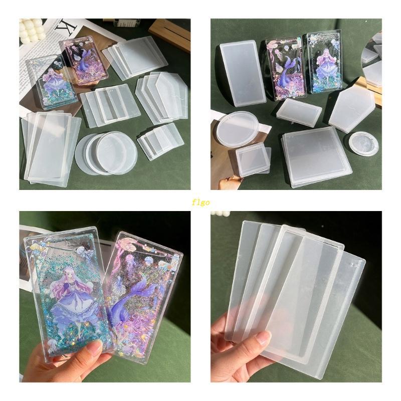 flgo Set of 4 Children Quicksand Brick Picture Frame Quicksand Plate ...