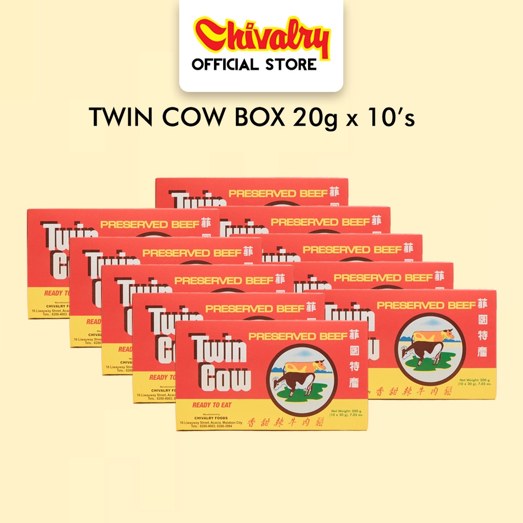 Twin Cow 20g x 10 Packs x 10 Boxes | Shopee Philippines