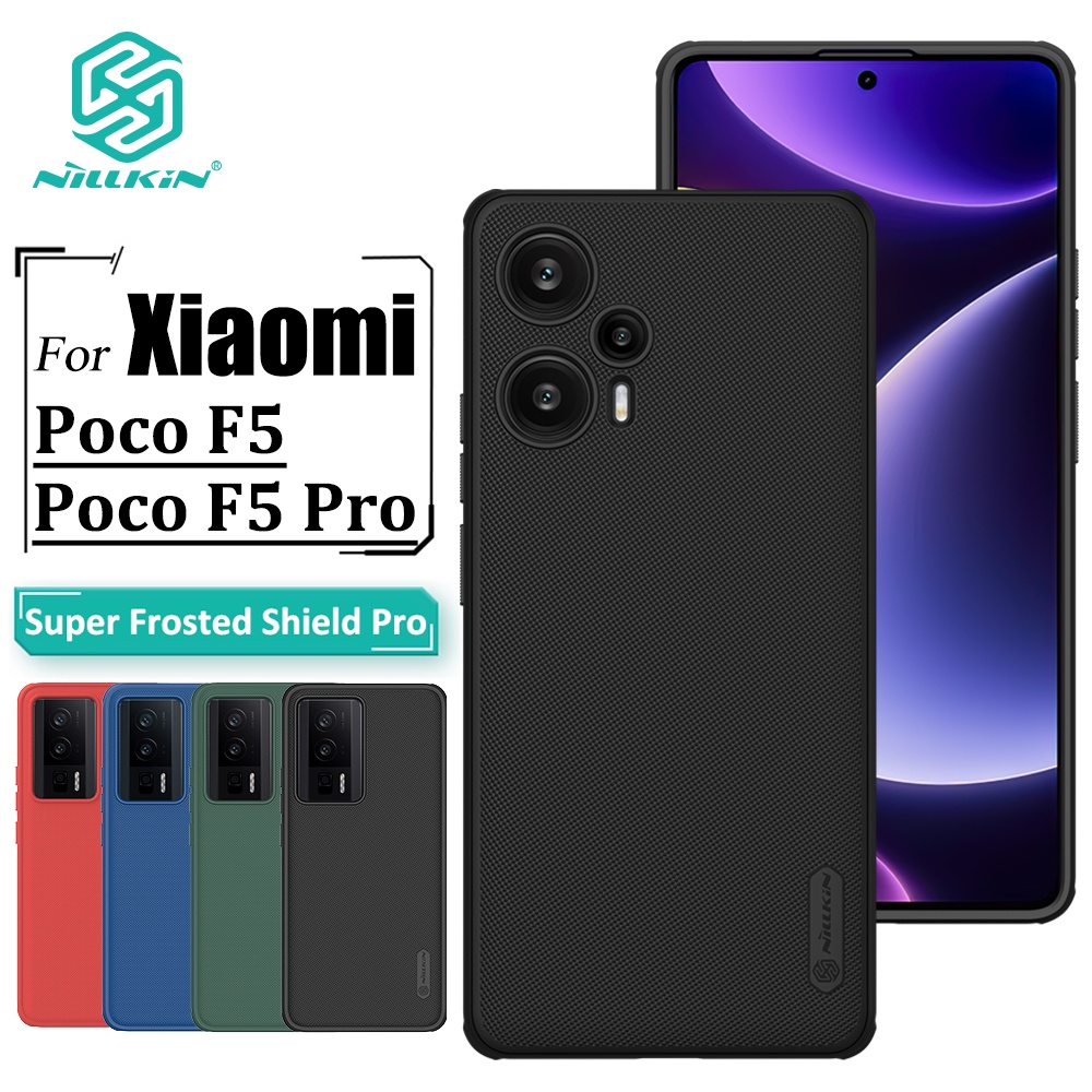 Nillkin Hard PC Shield Phone Case For POCO F5 Pro F5 Case Ultra Thin ...