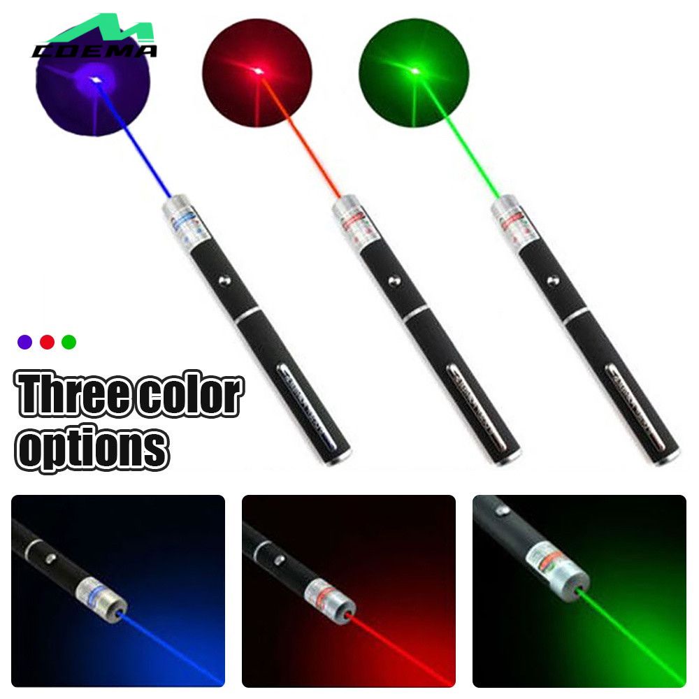 Powerful Laser Pointer Usb Rechargeable 5mw 650nm Green Laser Pen Light ...