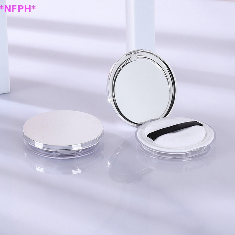 CKFR Ultra-thin Plastic Powder Box Loose Pot Travel Makeup Sifter ...