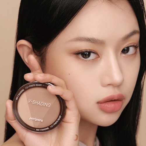 Peripera Ink V-shape Shading V01 Almond Brown Bronzer | Shopee Philippines