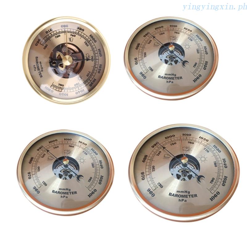 YIN Barometer Precision Aneroid Barometer Weather Station Barometer ...