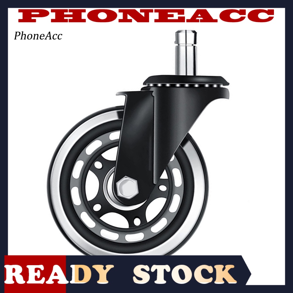 PAC Heavy Duty Home Office Chair Trolley Furniture Mute Replacement ...