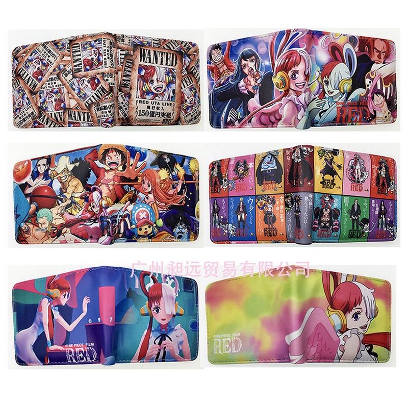 One Piece Wallet Luffy Purse Zoro Ace Bounty Order Skeleton Anime ...