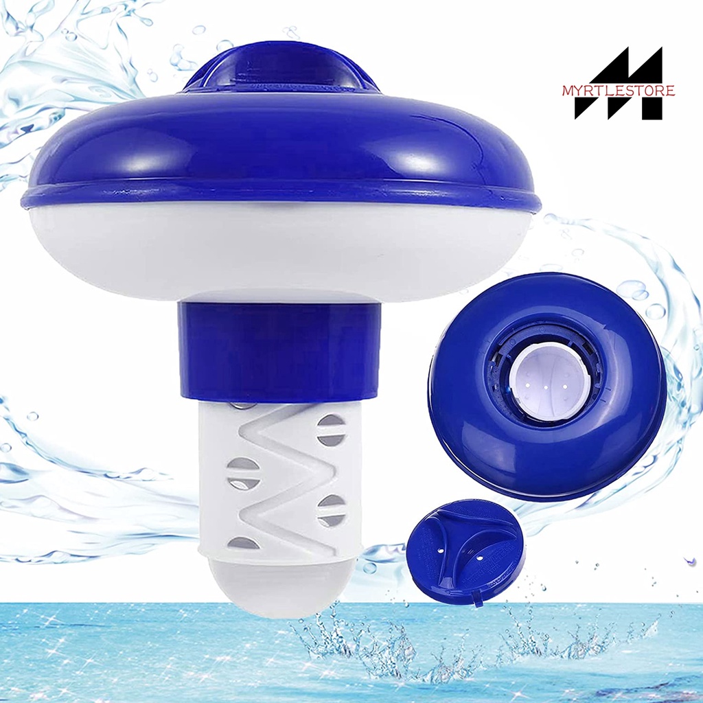 Myrtlestore Pool Chlorine Dispenser Telescoping Portable 1.5-inch ...
