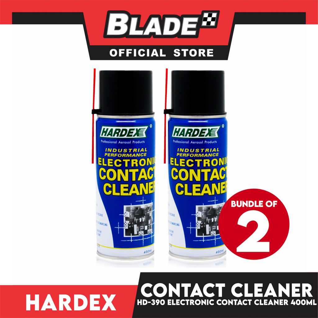 Hardex Electronic Contact Cleaner HD-390 400ml (Bundle of 2) | Shopee ...