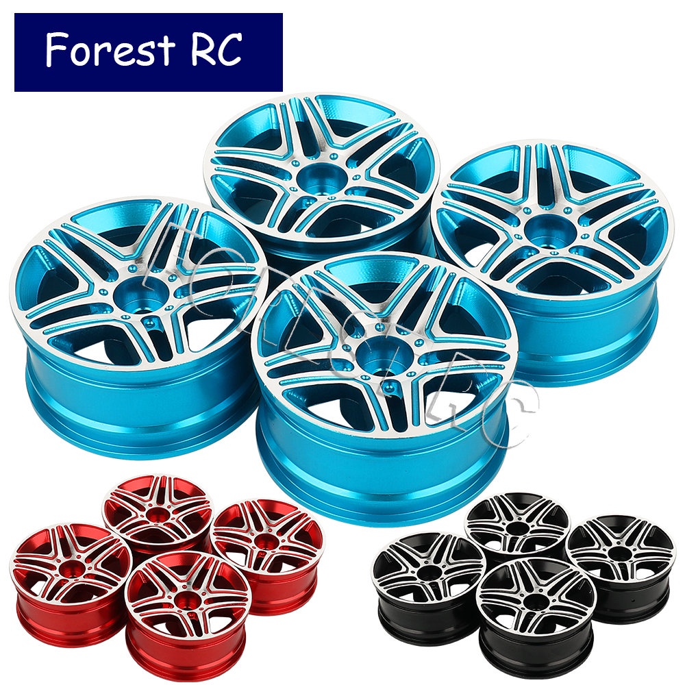 New CNC Star Shape Wheel Rim Hub for 1/10 RC Racing Drifting Flat Run ...