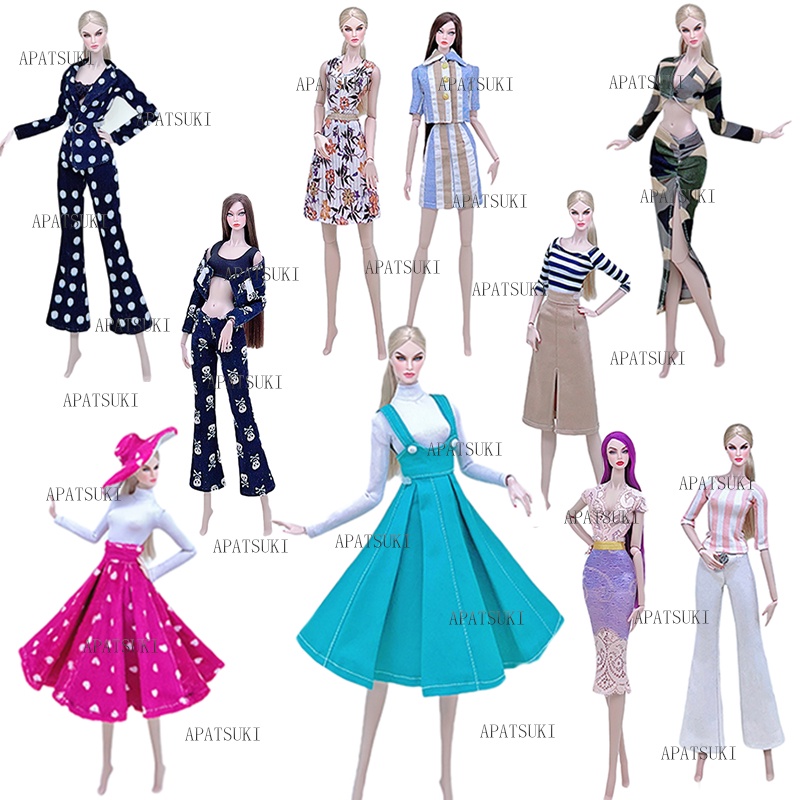 Multiple-style Fashion Doll Clothes Set for 11.5" Dolls High Quality ...