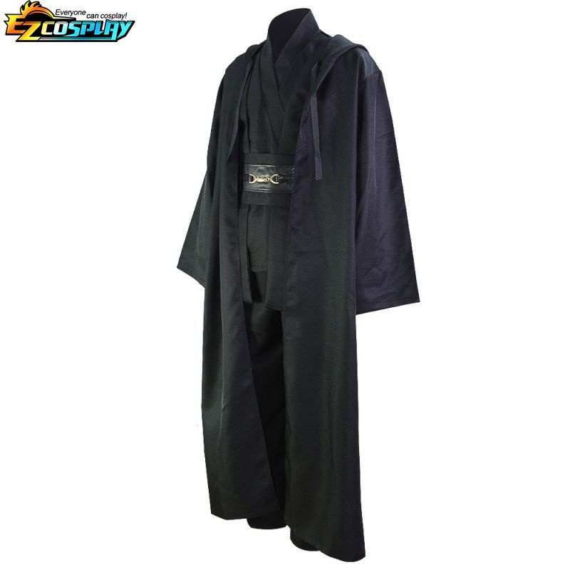 Star and War Obi Wan Kenobi Cosplay Costume Jedi Knight Robe Suit ...