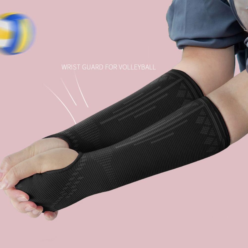 Huayueji Volleyball Arm Sleeves Protective Clothing Polyester Sports
