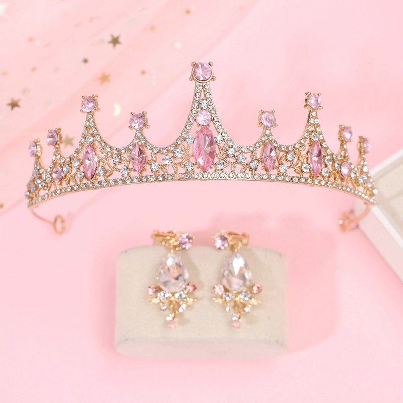 Children's Crown Headdress Girls Birthday Party Formal Dress ...