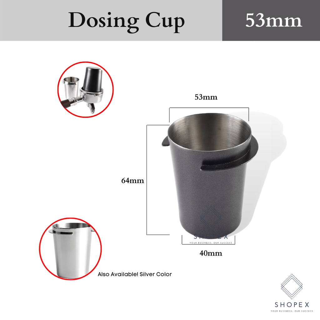 Dosing Cup 51mm/53mm/58mm / Stainless Dosing Cup / Coffee Dosing Cup ...