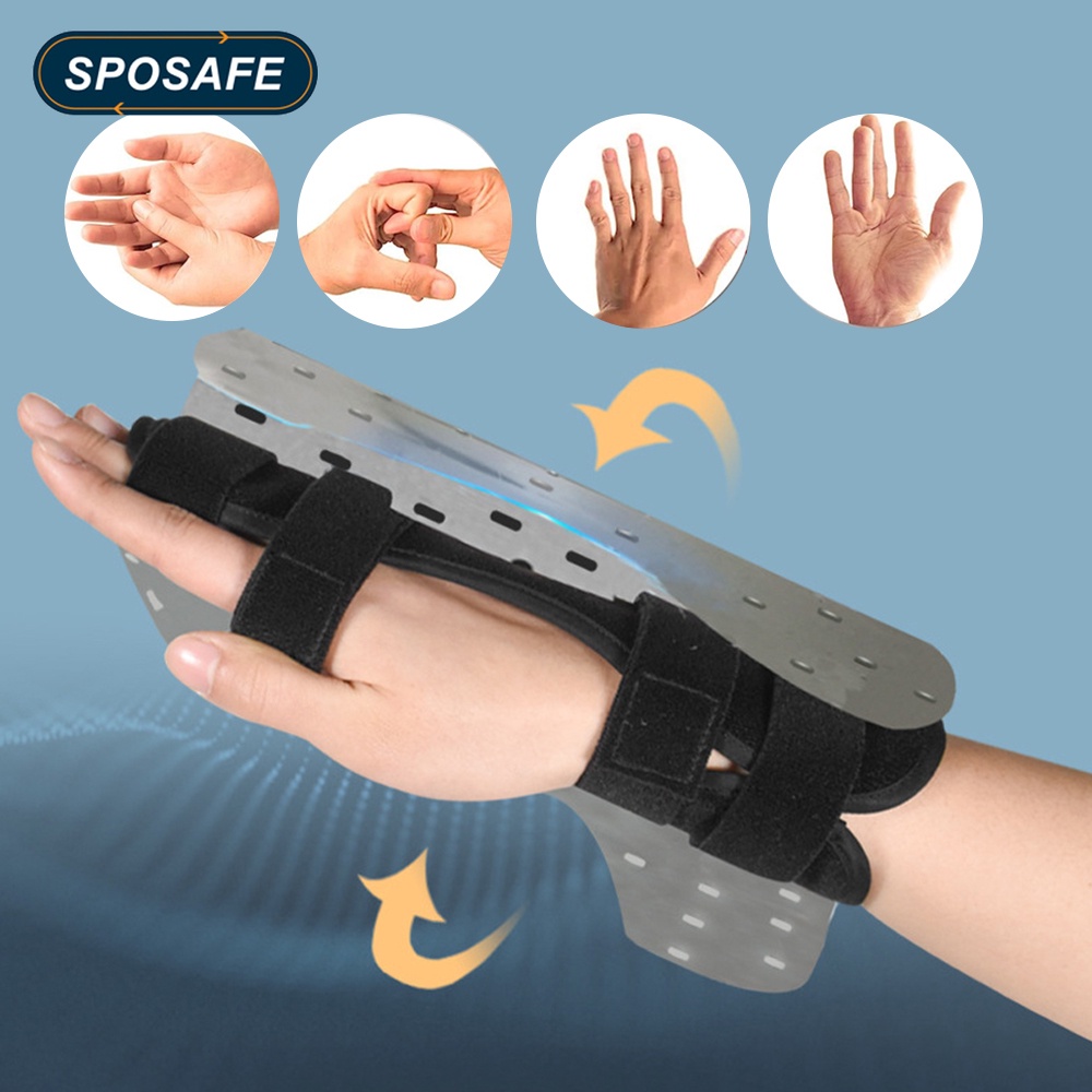 SPOSAFE 1Pcs Adjustable Kids adult Finger Splint for Trigger Finger ...