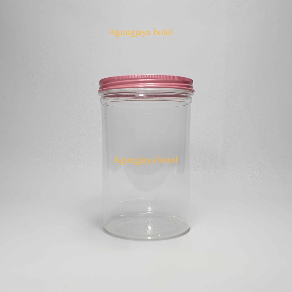 1 Liter Plastic Tube Jar with Screw Alu Lid / Tube Jar / Cake Jar ...