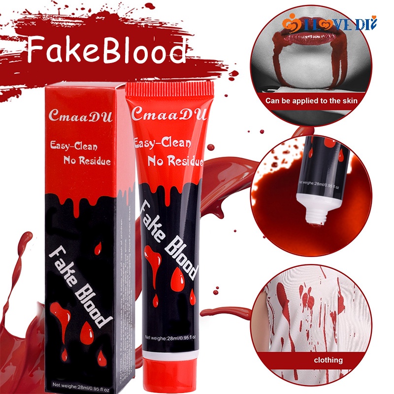 Scary Halloween Wound Bruises Fake Blood/ DIY Universal Cosplay Props ...