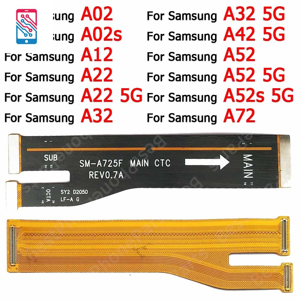 Mainboard Motherboard Main Board Flex Cable For Samsung Galaxy A02 A02s A12 A22 A32 A42 A52 A52s ...