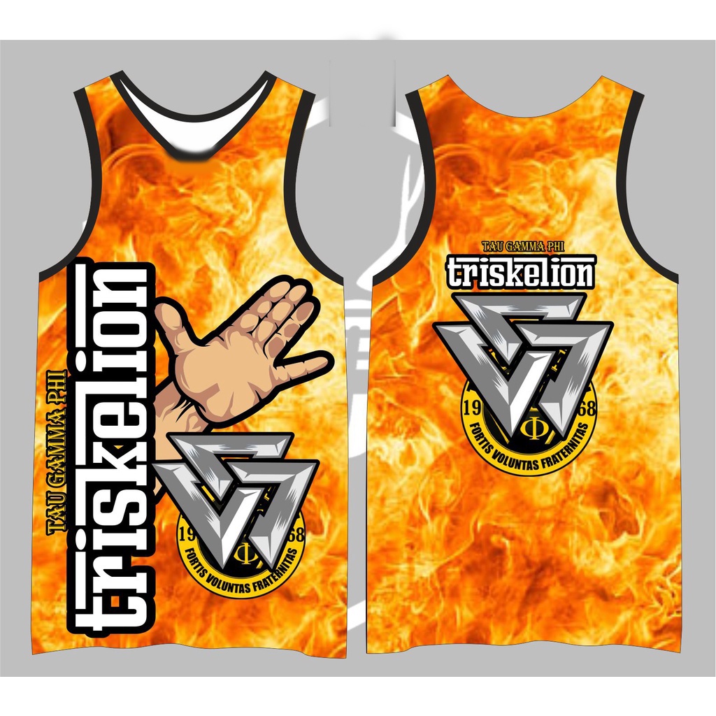 Full Sublimation Sleeveless Sando Full PrintSpandex Materials ...