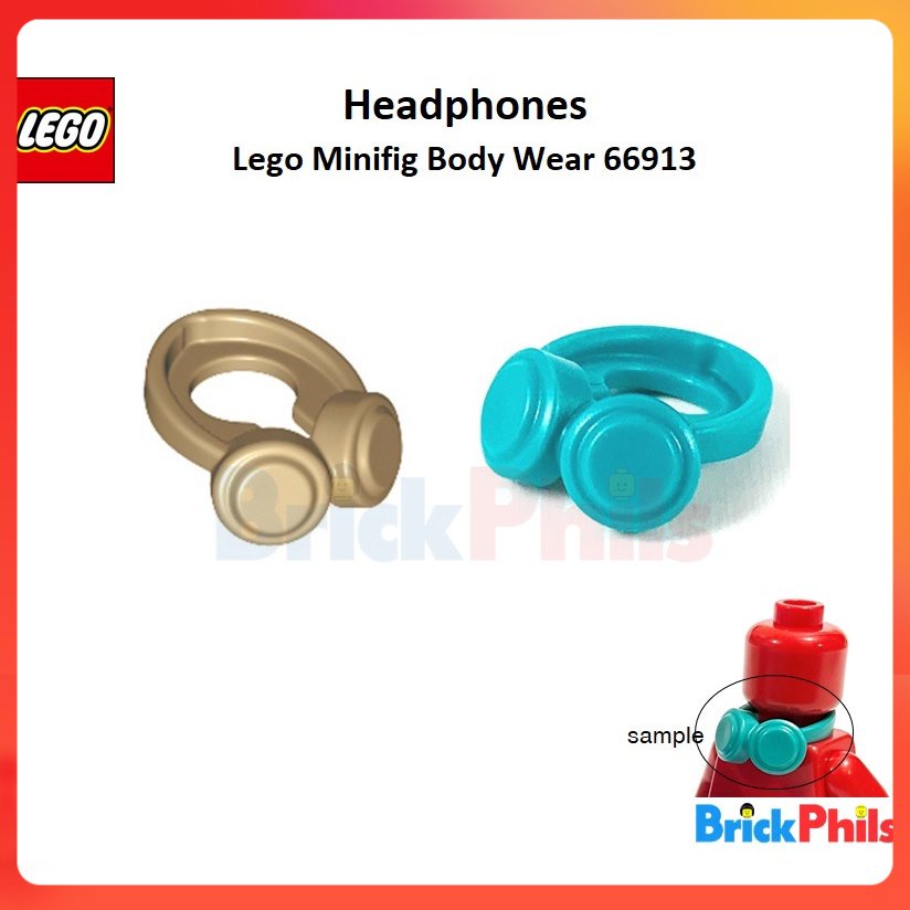 Lego Part 66913 - Headphones | Shopee Philippines