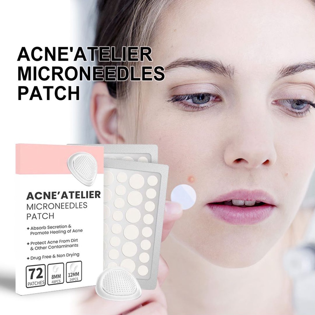 72pcs/pack ACNE PATCH PRO MICRO NEEDLE PATCH Microneedle for Pimple ...