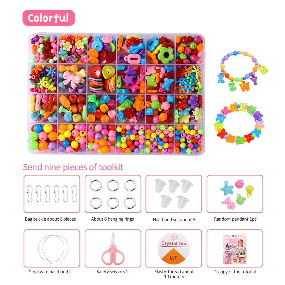 Keychild diy bracelet kit complete set for kids diy bracelet set ...