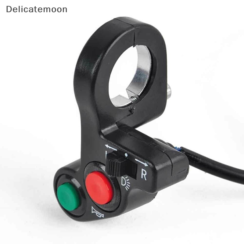 Delicatemoon 7/8" Motorcycle Handlebar Switch Engine Electric Start ...