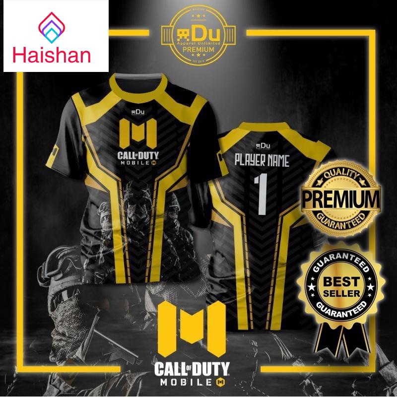 haishan02 Call of Duty T Shirt Codm Jersey Esports Jersey for Men Women ...