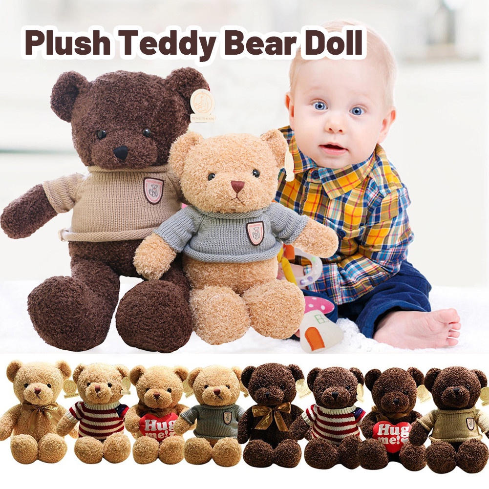 Cute Teddy Bears Stuffed Animals 40cm Teddy Bears Plush dolls for girls ...