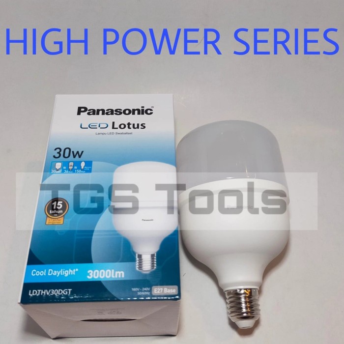 Panasonic LED High Power Light Bulb 30 Watt LED LOTUS PANASONIC ...