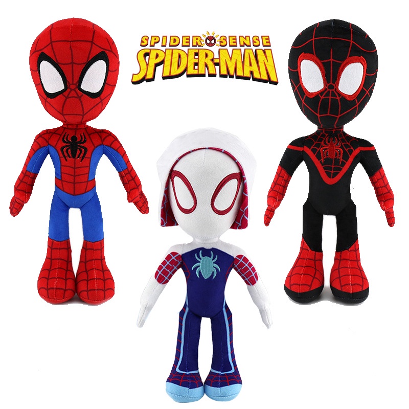 30cm Spider-Man: Across the Spider-Verse Plush Toys Doll Marvel ...