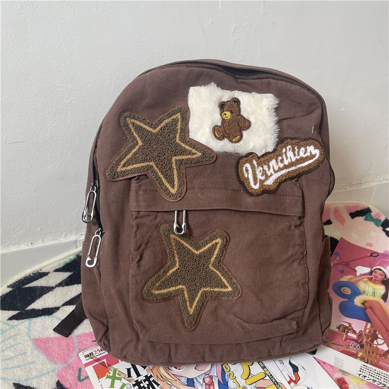 2024 Original Backpack Star Y2K American Millennium Canvas Made Old ...