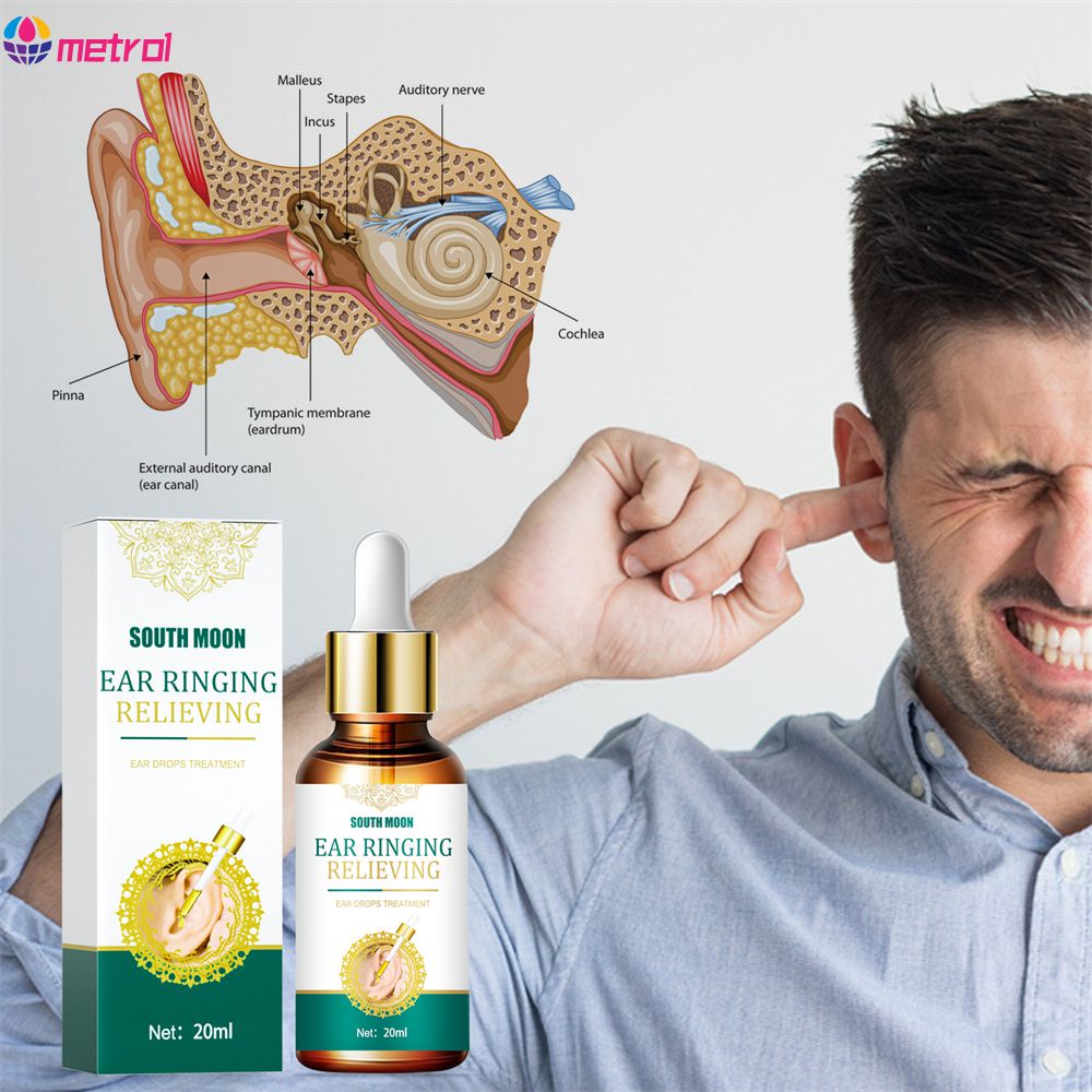 South Moon Tinnitus Liquid Ear Drops Infection Treatment Ear Wax ...