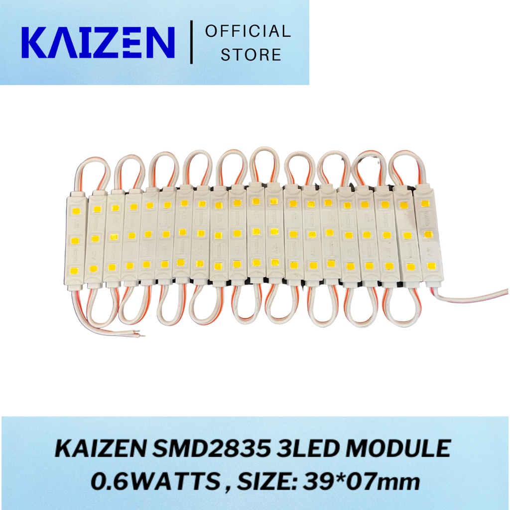 2835 LED MODULE 2LED 3LED Signage Motorcycle SOLD PER PC | Shopee ...