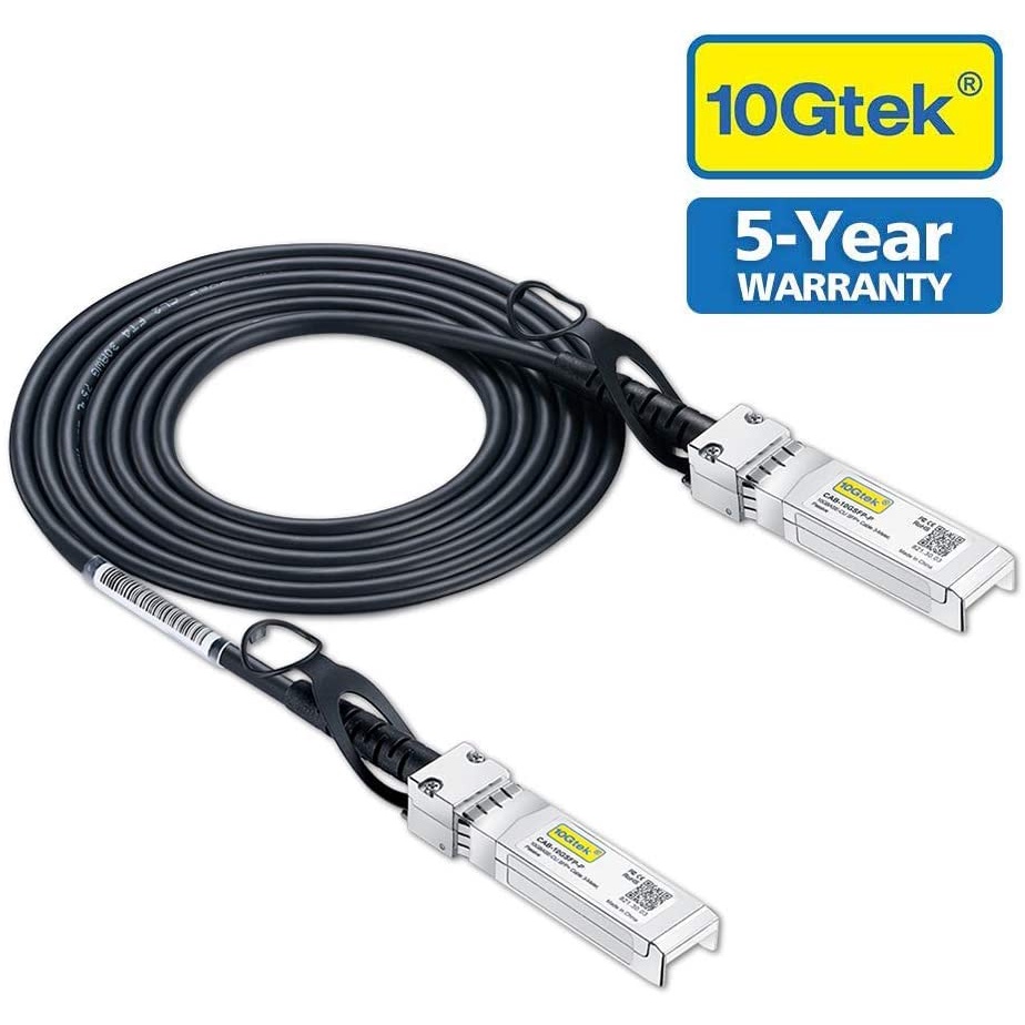 10Gtek 10Gb/s SFP+ DAC Cable 1M 2M 3M 5M 7M - 10GBASE-CU Passive Direct ...