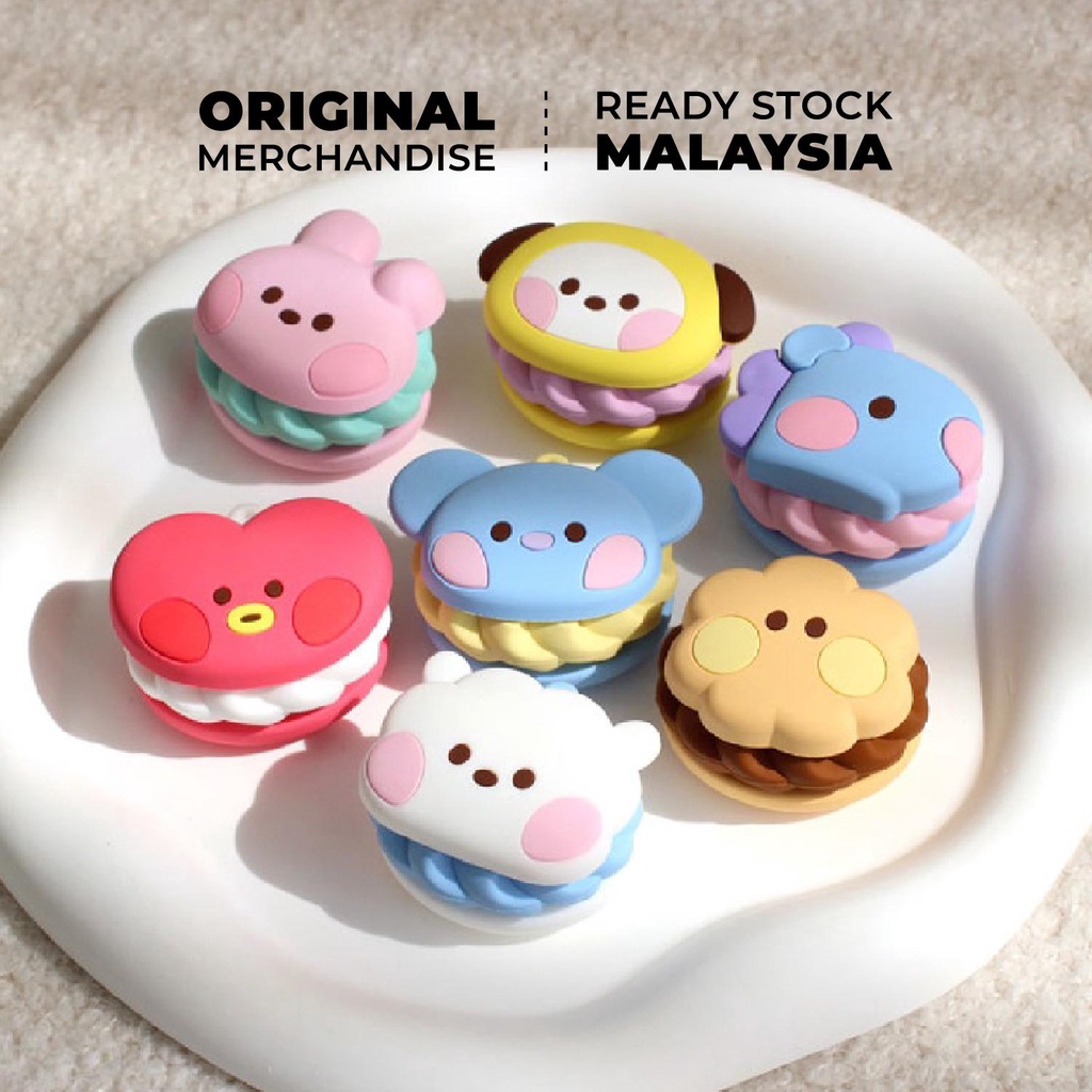 [OFFICIAL] BT21 Minini Macaron Keyring BTS BT21 TinyTAN BangTan Kpop Merch | Shopee Philippines