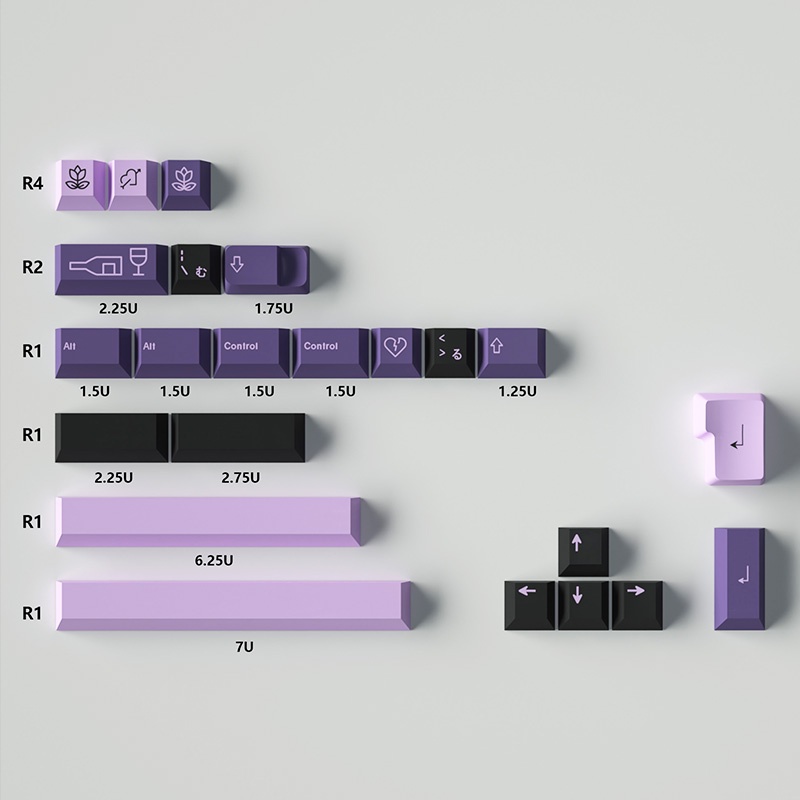 GMK First Love Keycap Set 132Keys Cherry Profile Compatible Gateron ...