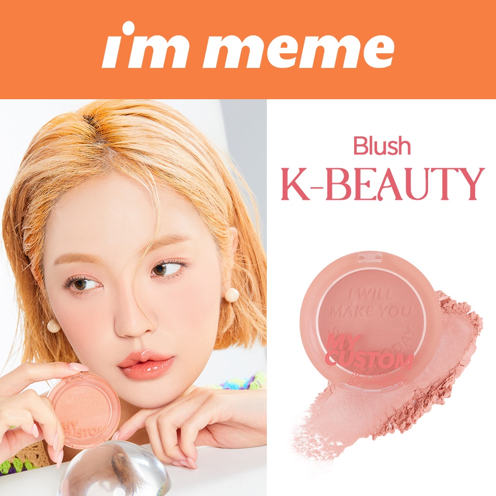 IM MEME OFFICIAL MY Custom Blush - Travel Friendly & Compact Single ...