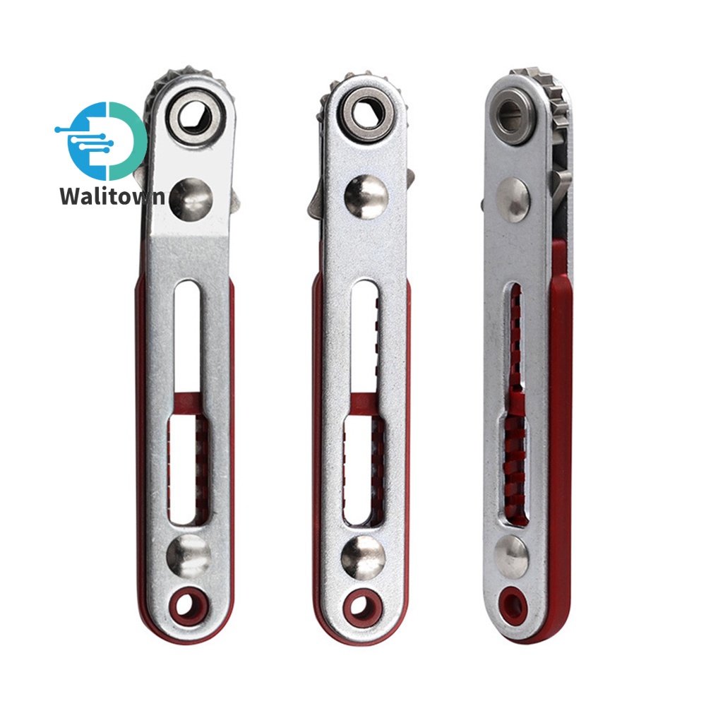 Ultra Low Profile Mini Ratchet Wrench Screwdriver Tight Spaces Quick ...