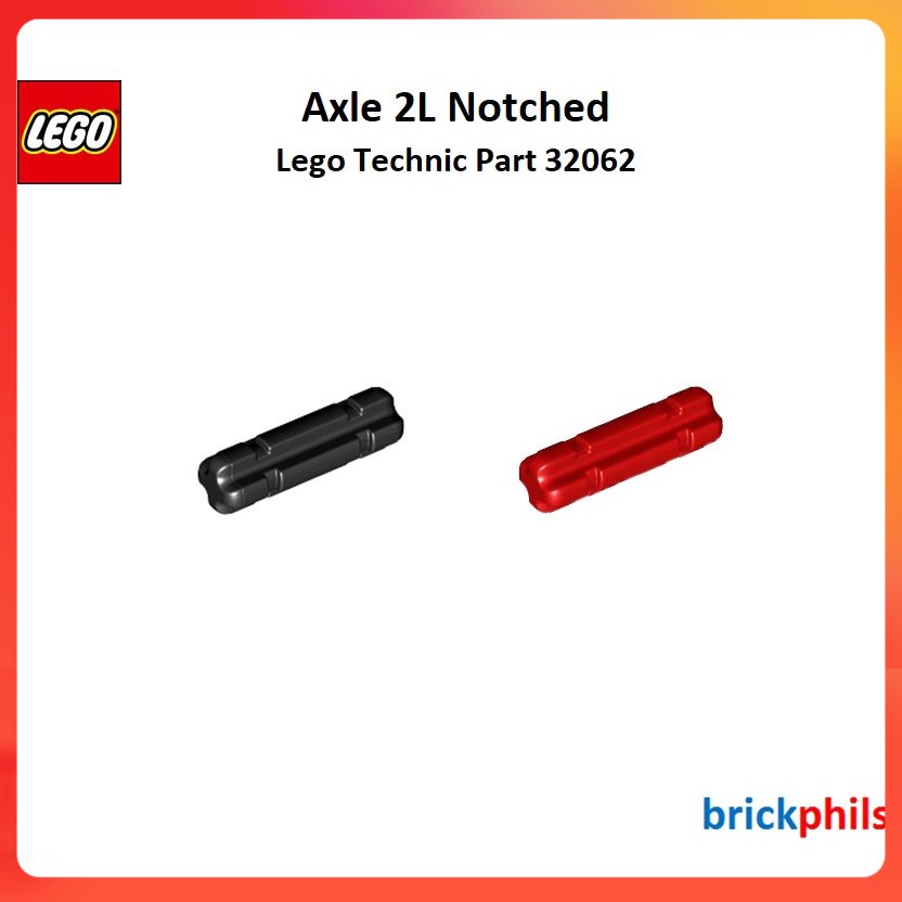 Lego Technic Part 32062 Axle 2L Notched | Shopee Philippines